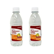 Magnesium Citrate 10 Oz. (296 ml) Saline Laxative Oral Solution (Foster & Thrive Lemon Flavor ...