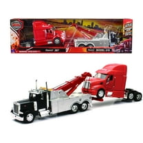 Kenworth Semi-Truck Red and White "Team Honda HRC" 1/32 Diecast Model ...