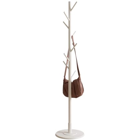Coat Rack freestanding Stand Wooden Tree Standing Coat Jackets Hanger ...