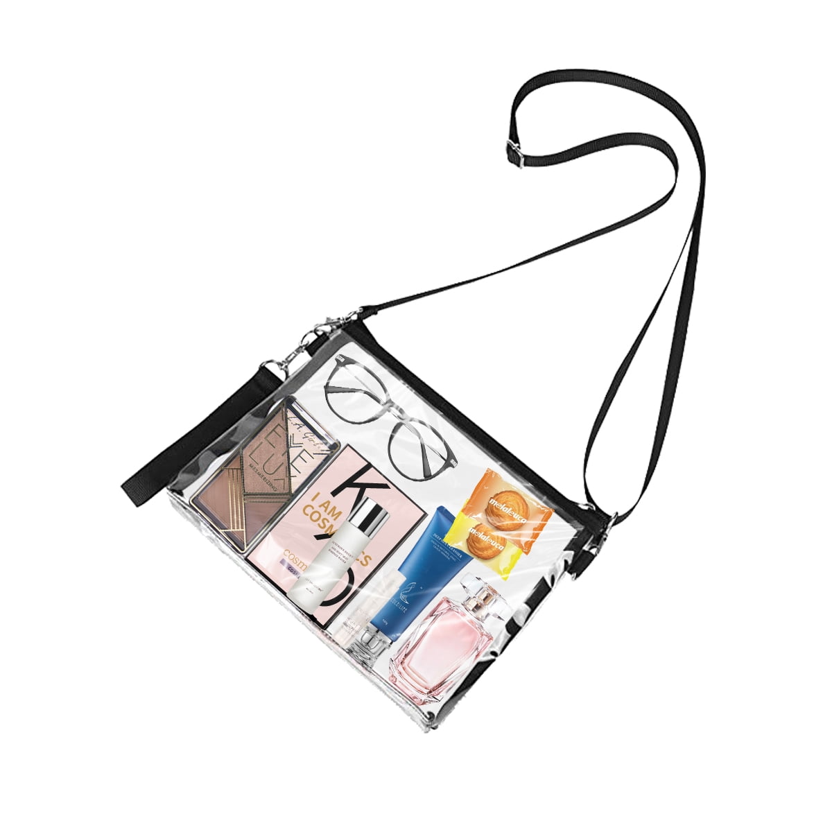 Clear Bag Clear Crossbody Bag Clear Purse Stadium Approved Clear Tote ...