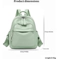 Sunyuer Soft PU Leather Small Backpack for Women – Lightweight ...