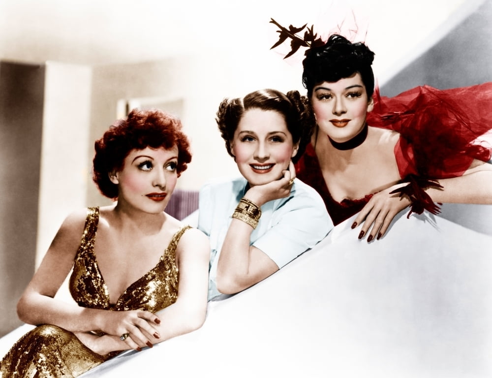 The Women From Left Joan Crawford Norma Shearer Rosalind Russell 1939