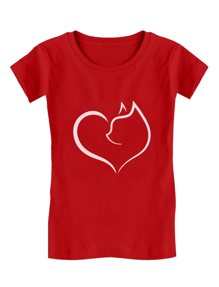 Tstars Girls Fitted T-Shirt - Ultimate Cat Lovers Present - Adorable ...