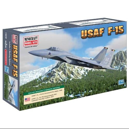 F-15 1/144 Scale Plastic Model Kit Minicraft - Walmart.com