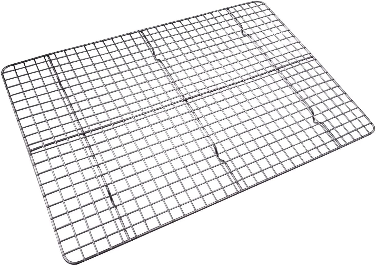 Checkered Chef Cooling Rack 26 23Cm Oven Safe Stainless Steel Baking