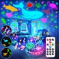 Sensory Lights Baby Sound Machine Night Light Projector Sensory Toys ...
