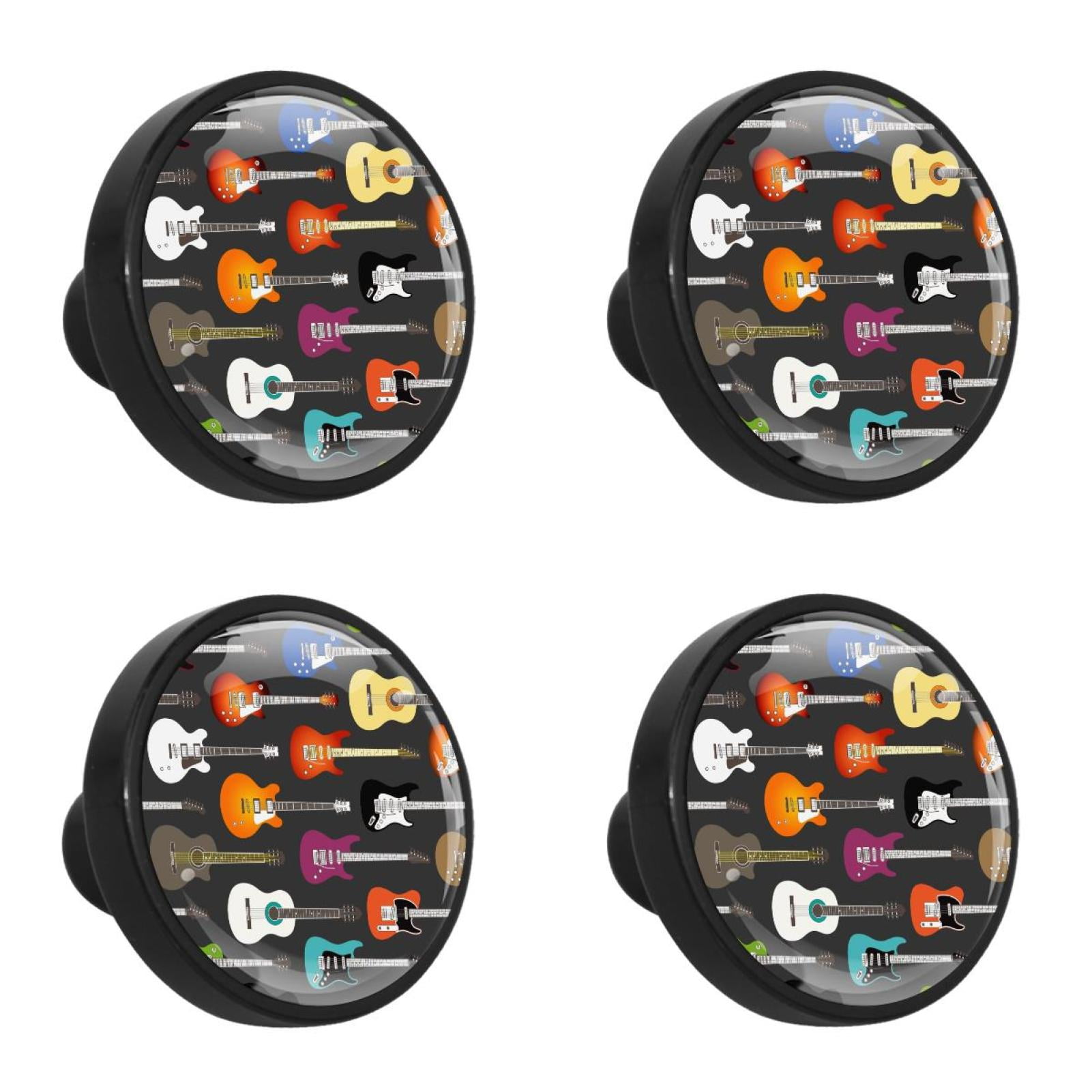 4 Pcs Music Knobs for Kitchen Cabinet Cupboard Dresser Bookcase Drawer ...