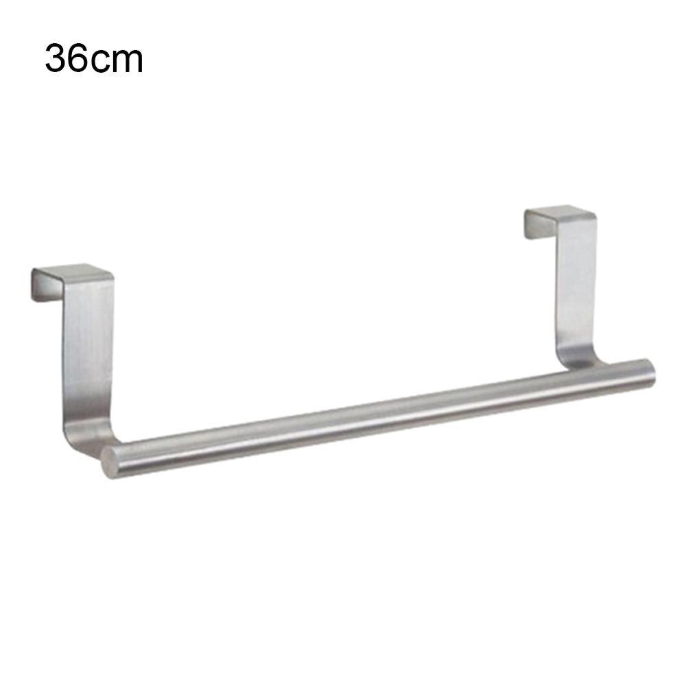 Stainless Steel Cabinet Hanger Over Door Kitchen Hook Towel Rail Hanger ...