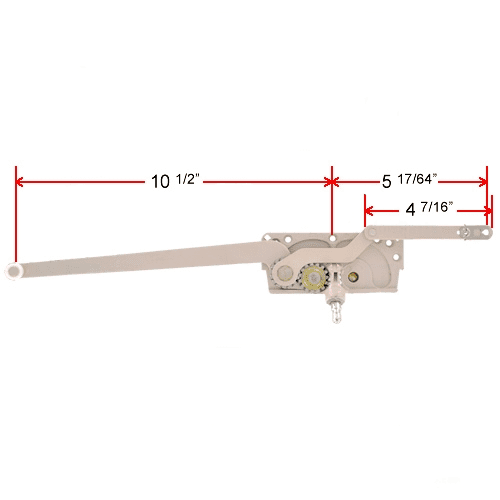 Truth Hardware "Entrygard" Dual Arm Operator - Longer Link - (Left Hand ...