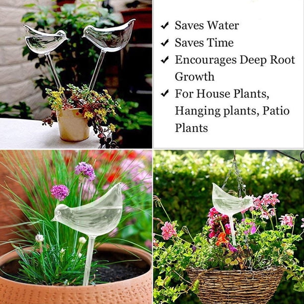 pitrice Watering Spike 85ML Automatic Flower Drip Waterer PVC Garden ...