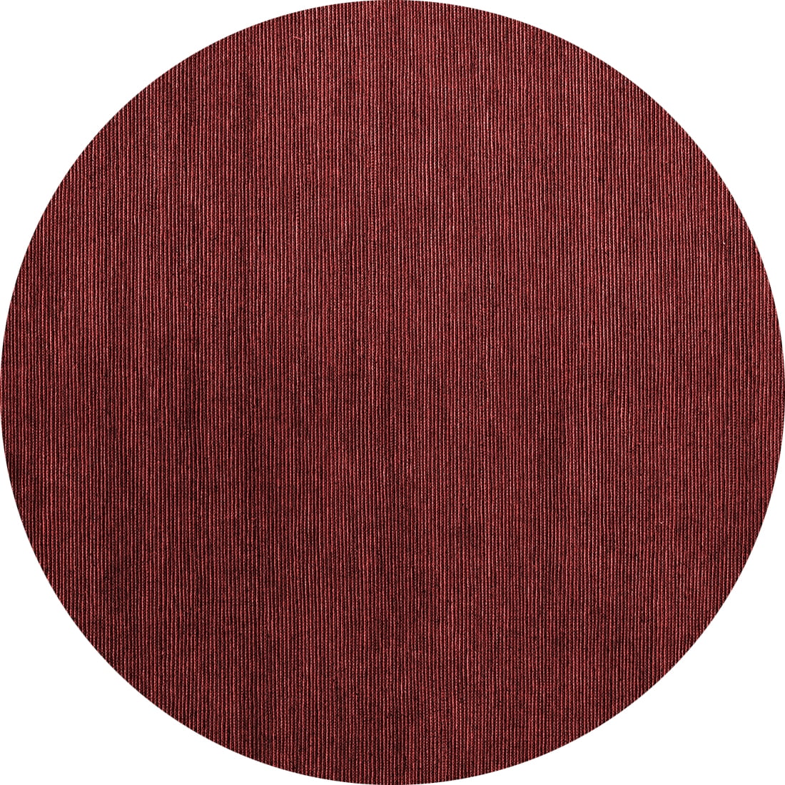 Ahgly Company Indoor Round Abstract Red Modern Area Rugs, 6' Round ...