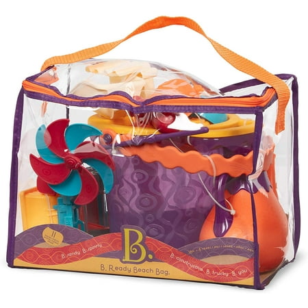 B. toys – B. Ready Beach Bag – Beach Tote with Mesh Panel and 11 Funky ...