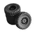 LeeQinersw 4 Pieces 1:12 Scale RC Car Tires Accs Replace RC Spare Parts ...