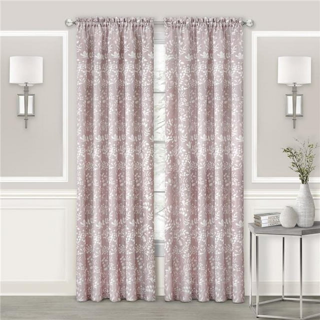 Achim CHPN84BH06 52 x 84 in. Charlotte Rod Pocket Window Curtain Panel ...