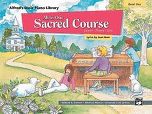 Pre-Owned Alfred's Basic All-in-One Sacred Course, Book 1 - Walmart.com