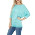 Women's Banded Dolman Top - Walmart.com