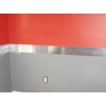 Diamond Plate Wall Border, 8 Inch X 60 Feet Vinyl with Adhesive ...