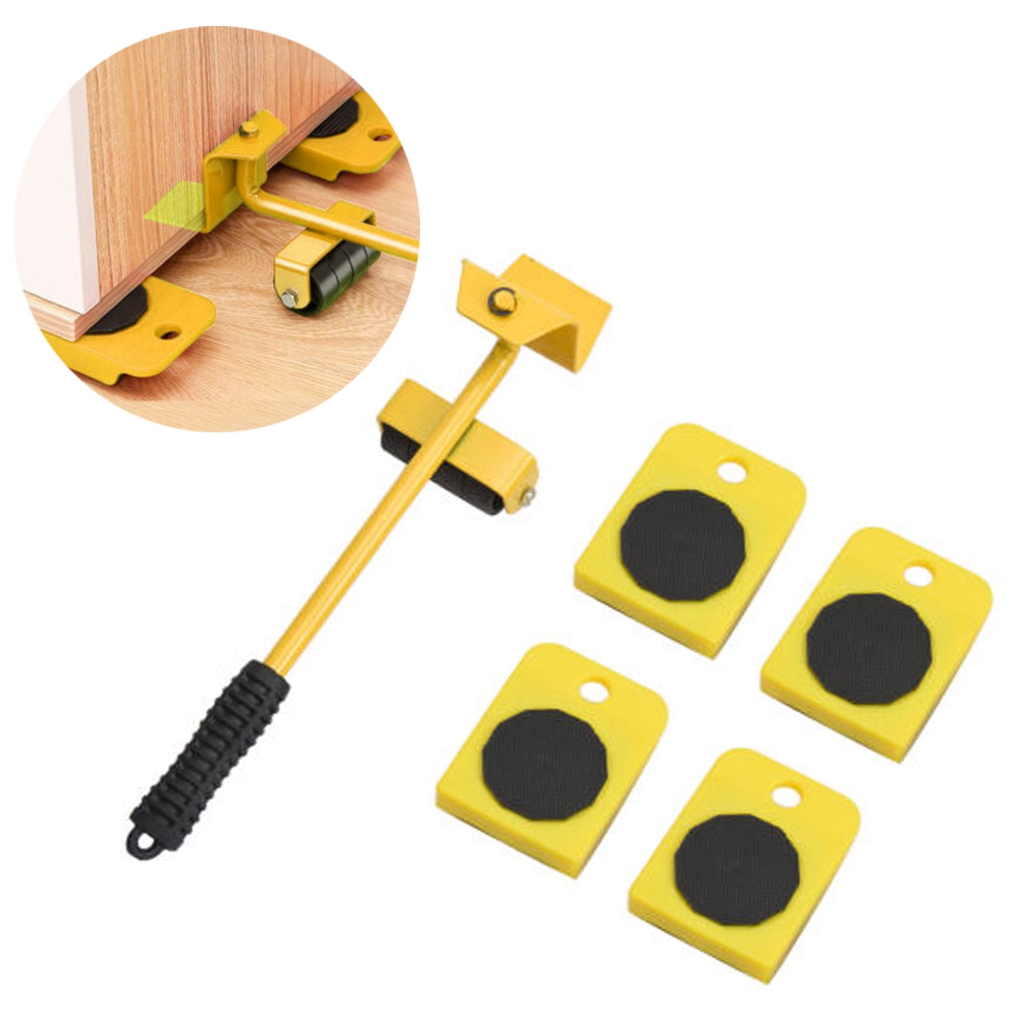 Rtmgob Heavy Duty Furniture Lifter, 5PCS Furniture Moving Lever and ...