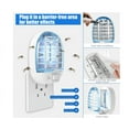 Bug Zapper Indoor Plug in Mosquito Killer Trap Zapper, Electric Gnat ...