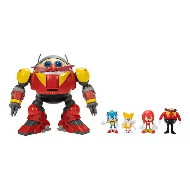 Juego de Batalla Robot Eggman Incluye 5 Figuras Hasbro Sonic | Bodega ...