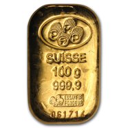 100 gram PAMP Gold Bar - Precious Metals, Cast w/Assay - Walmart.com