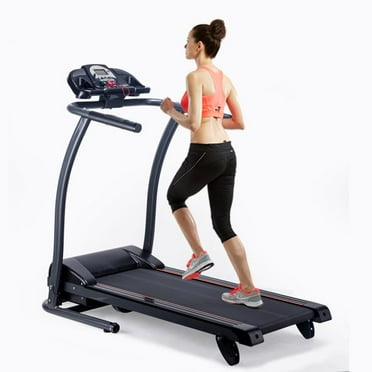 Costway Ultra-thin Lightweight Folding Treadmill Installation-free ...