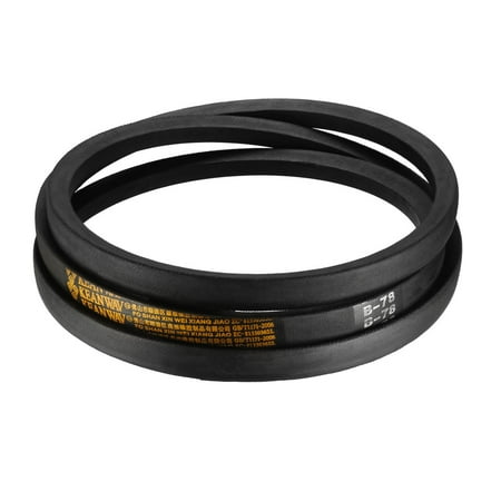 Uxcell B78 Drive V Belt Girth 78-inch Industrial Power Rubber ...