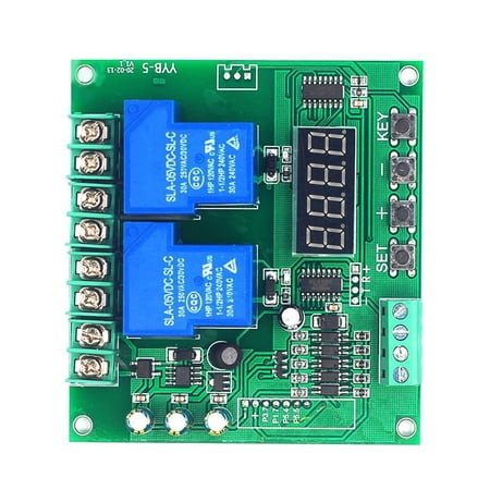 24V Forward Reverse Control Circuit Board Relay Cycle Module Valve ...