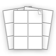 Neon Green Sticker Label Sheets Bulk Printable Paper Labels 1 inch x 0. ...