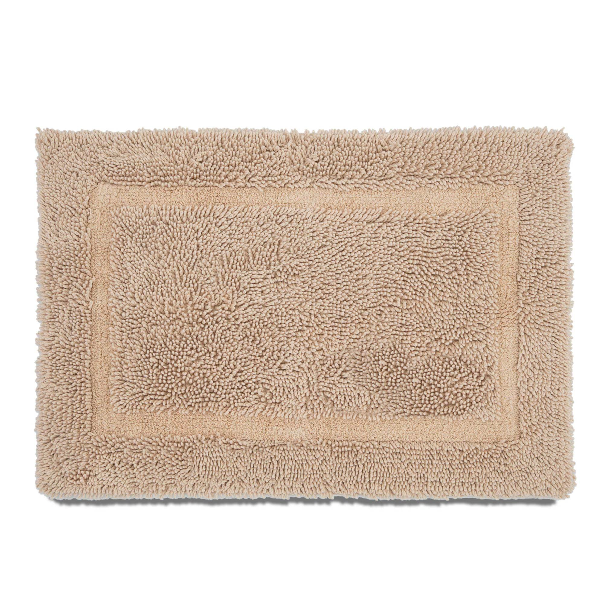 Ringspun Cotton Double Cream Bath Rug - Walmart.com