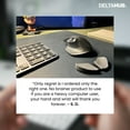 DELTAHUB Carpio 2.0 - Right-Handed Truly Ergonomic Wrist Rest for Mouse ...