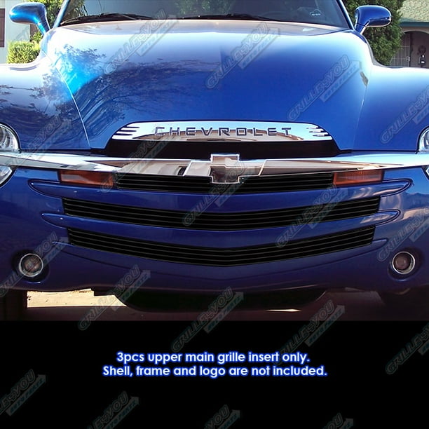 APS Compatible with Chevy SSR 2003-2006 Aluminum Black Horizontal ...