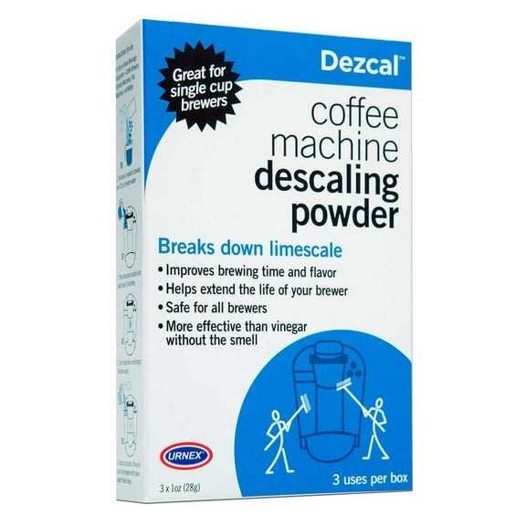 Urnex URNUBI70255 1 oz Coffee Descaler Cleaner - 3 per Box - Walmart.com