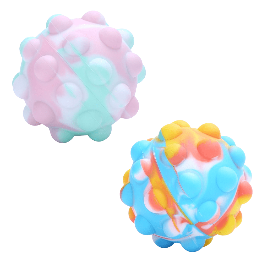 Buy World Bossmission 2 Pack Squeeze ball Pop Fidget Toys, Poppet Its ...