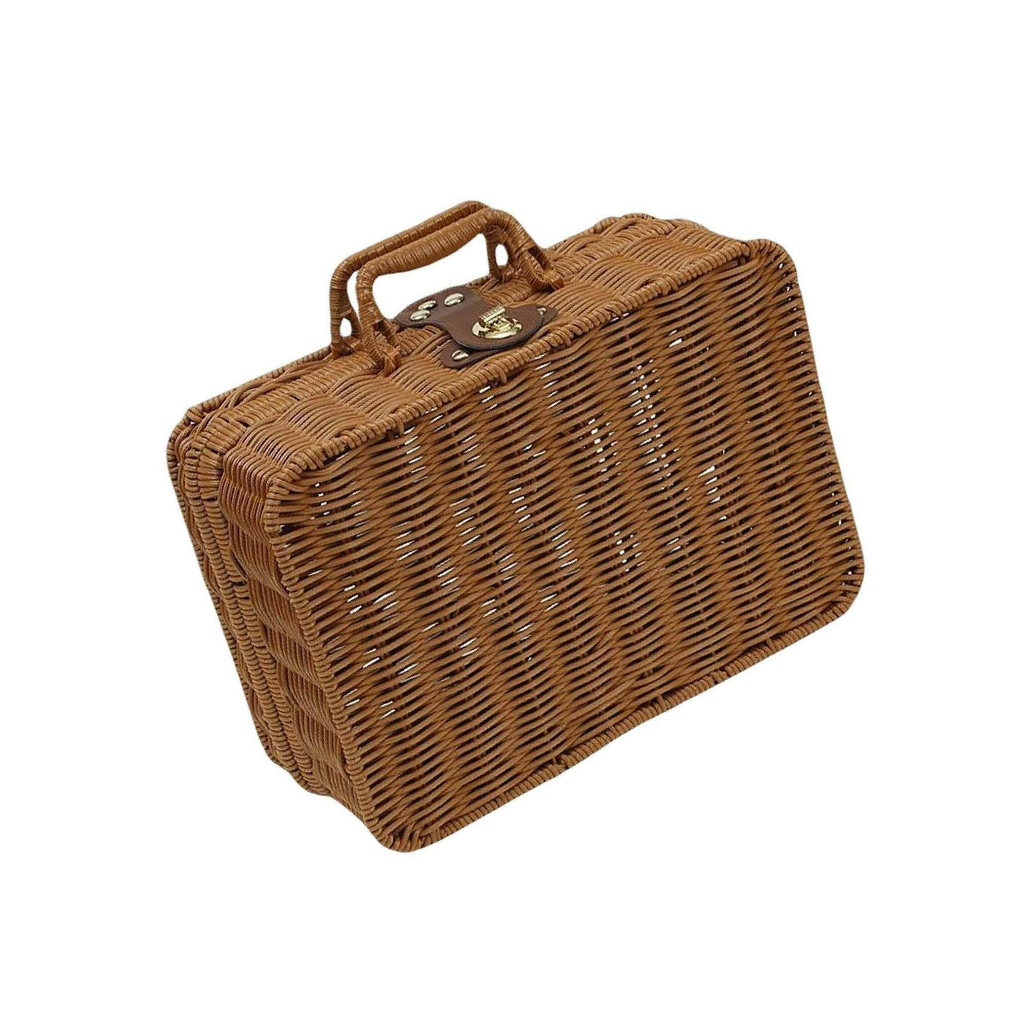 Click here for Braveheart Woven Wicker Storage Basket Cosmetic Or... prices