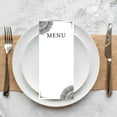 Koyal Wholesale Black Elegant Ornate Printable Wedding Paper Menu Cards ...