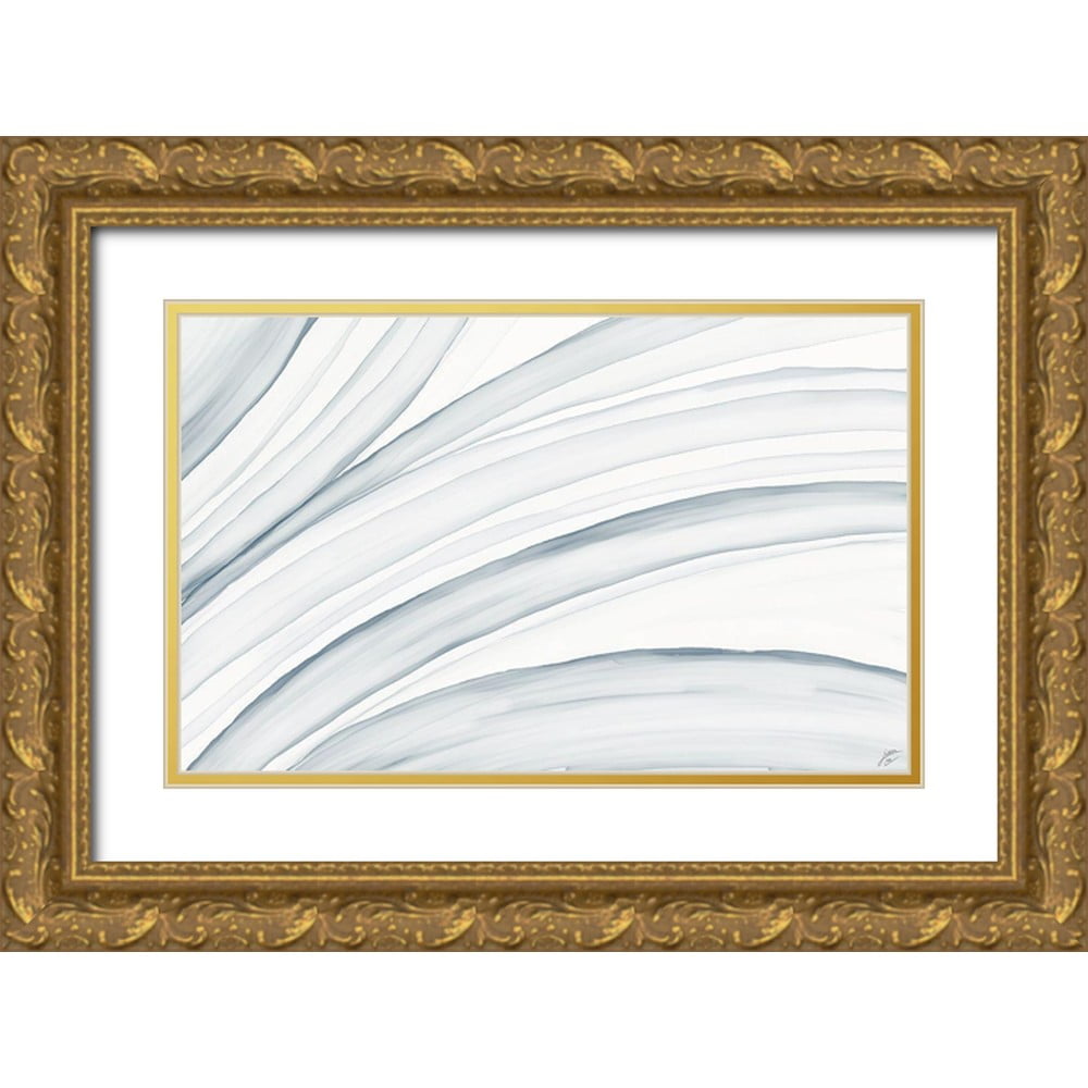 Lee, Judson 24x17 Gold Ornate Wood Framed with Double Matting Museum ...