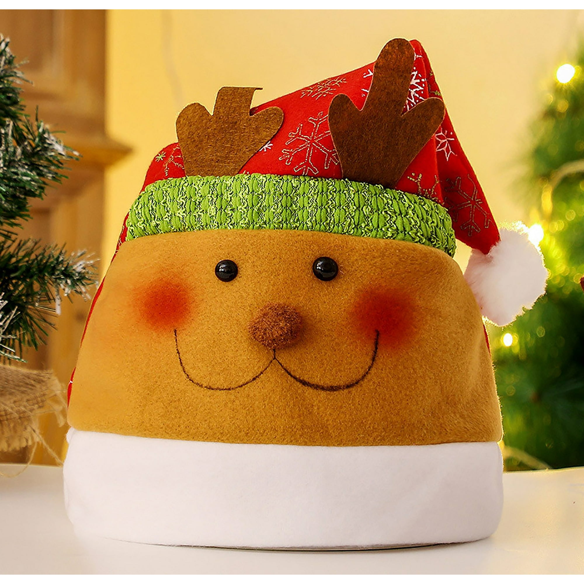 Click here for Dvkptbk Christmas Hat Unisex Christmas Decoration... prices