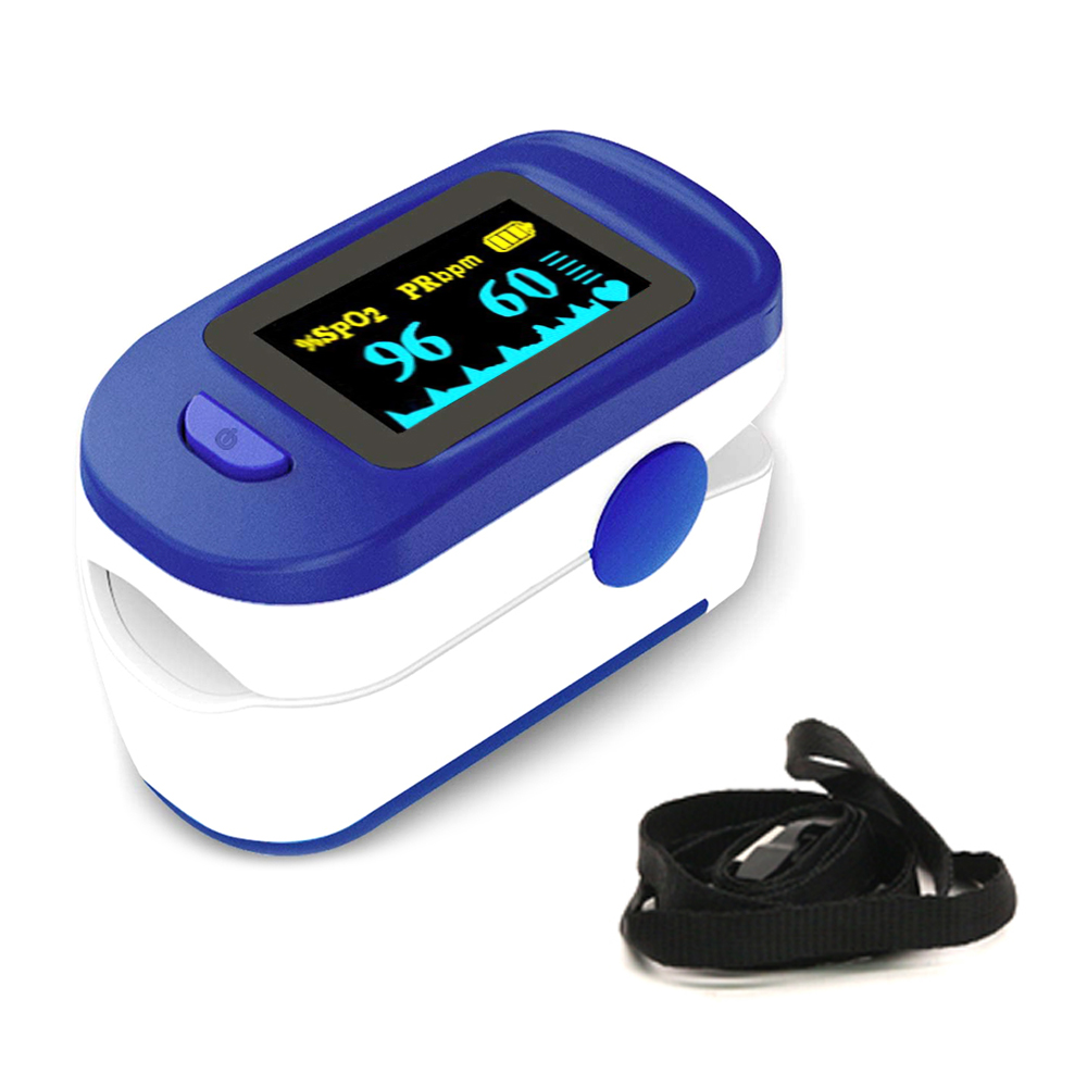 Fingertip Pulse Oximeter Blood Oxygen Saturation Monitor SpO2 With Fingertip Pulse Oximeter Blood Oxygen Saturation Monitor SpO2 With