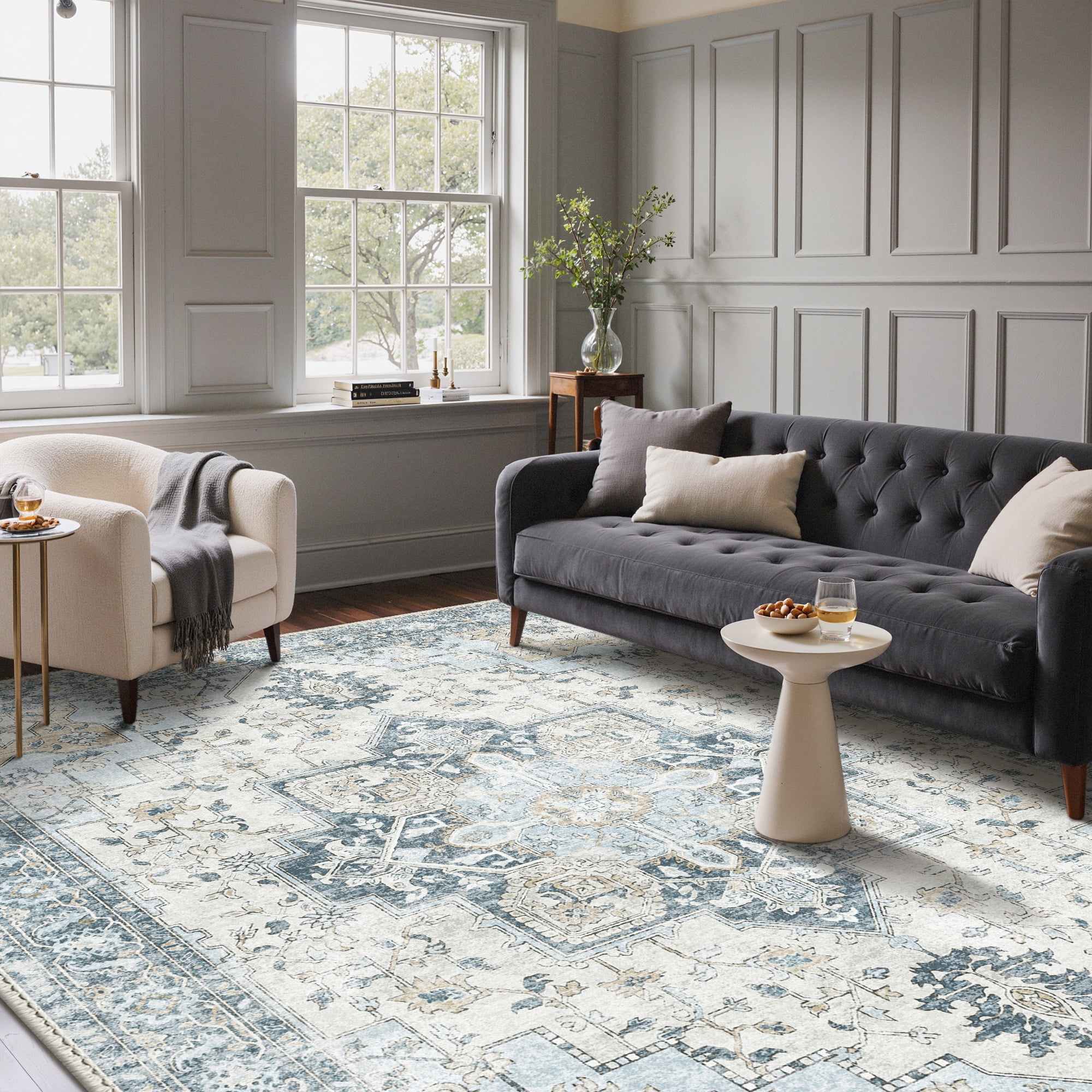 Click here for Kueth 6x9 Area Rugs For Living Room  Ultra Thin In... prices