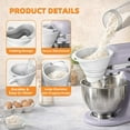 2026 Flour Funnel for KitchenAid Stand Mixers, Fits 4.5–5 Qt ...