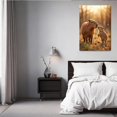 Capybara Canvas Wall Art Cute Baby Animal Poster Heartwarming Nature ...