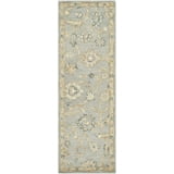 BoutiqueRugs Cedric Traditional Area Rug - Light Silver, Off White ...
