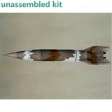 Intricate V1 and V2 Missiles Paper Model Kit DIY Rockets for ...