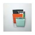 Universal Clear 3-Pocket Wall File Starter Set - Paper Organizer ...