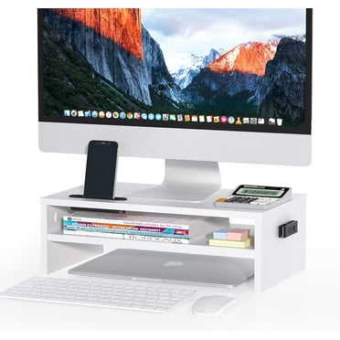 MEAD HATCHER Stackable Steel 2 Inch Monitor Riser - Walmart.com