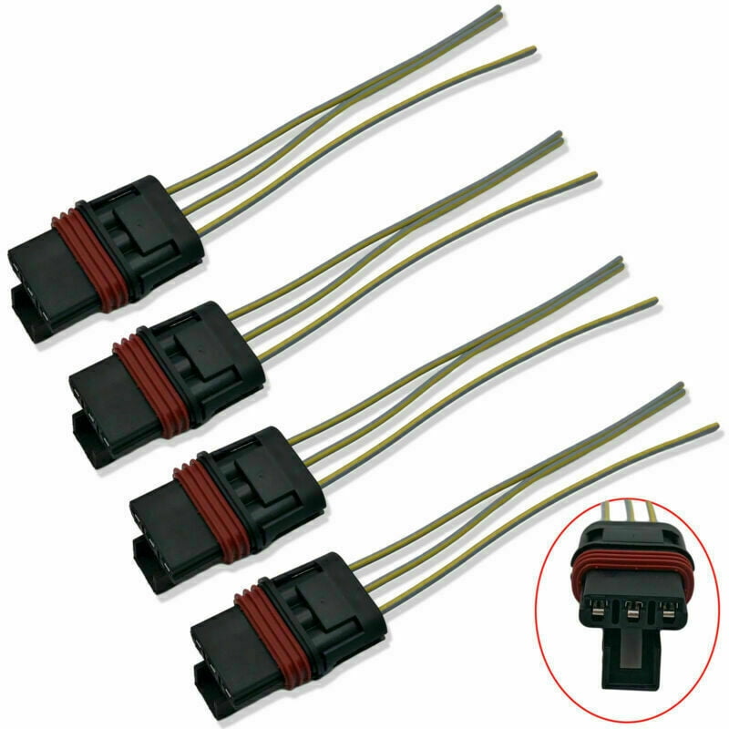 4 x Pulse Power Plug Connector Harness For 2018 Polaris Ranger XP1000 3 ...