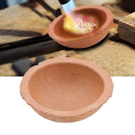 FLAMEEN Melting Crucible Heat Resistant Quartz Melting Crucible ...