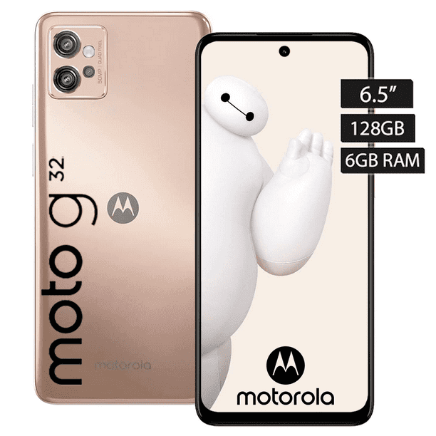 Smartphone Motorola Moto G32 6GB 128GB - Rose Gold | Bodega Aurrera en línea