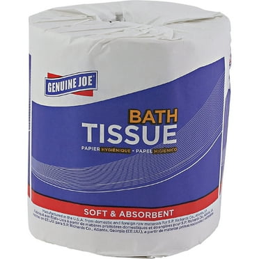 Genuine Joe, GJO2540080, 2-ply Standard Bath Tissue Rolls, 80 / Carton, White - Walmart.com